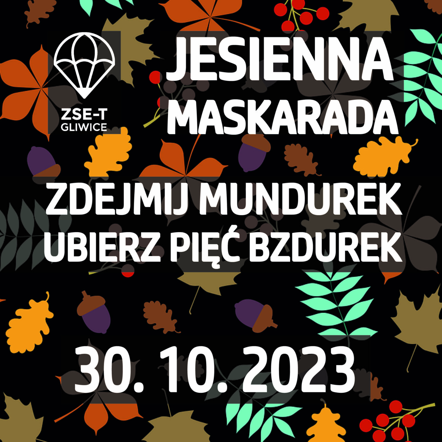 Jesienna maskarada! – Zespół Szkół Ekonomiczno-Technicznych